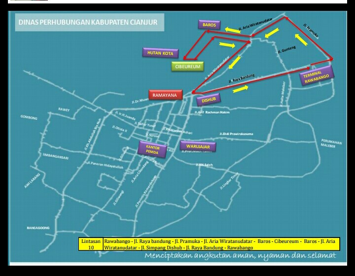 Rute Baru Angkutan Kota (Angkot) di Cianjur – Travel Eat Read Write