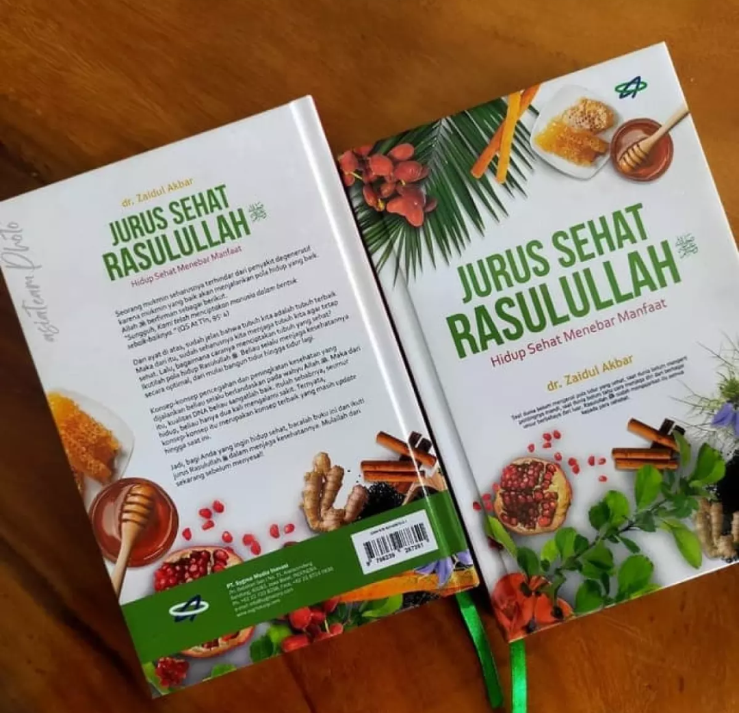 Grand Launching Buku Resep Sehat “Jurus Sehat Rasulullah” dr. Zaidul Akbar – Travel Eat Read Write